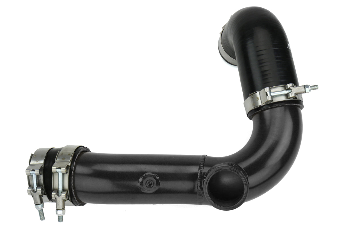 cp-e Exhale Hard Pipe to Throttle Body Pipe w/Tial Sport Valve Flange ...