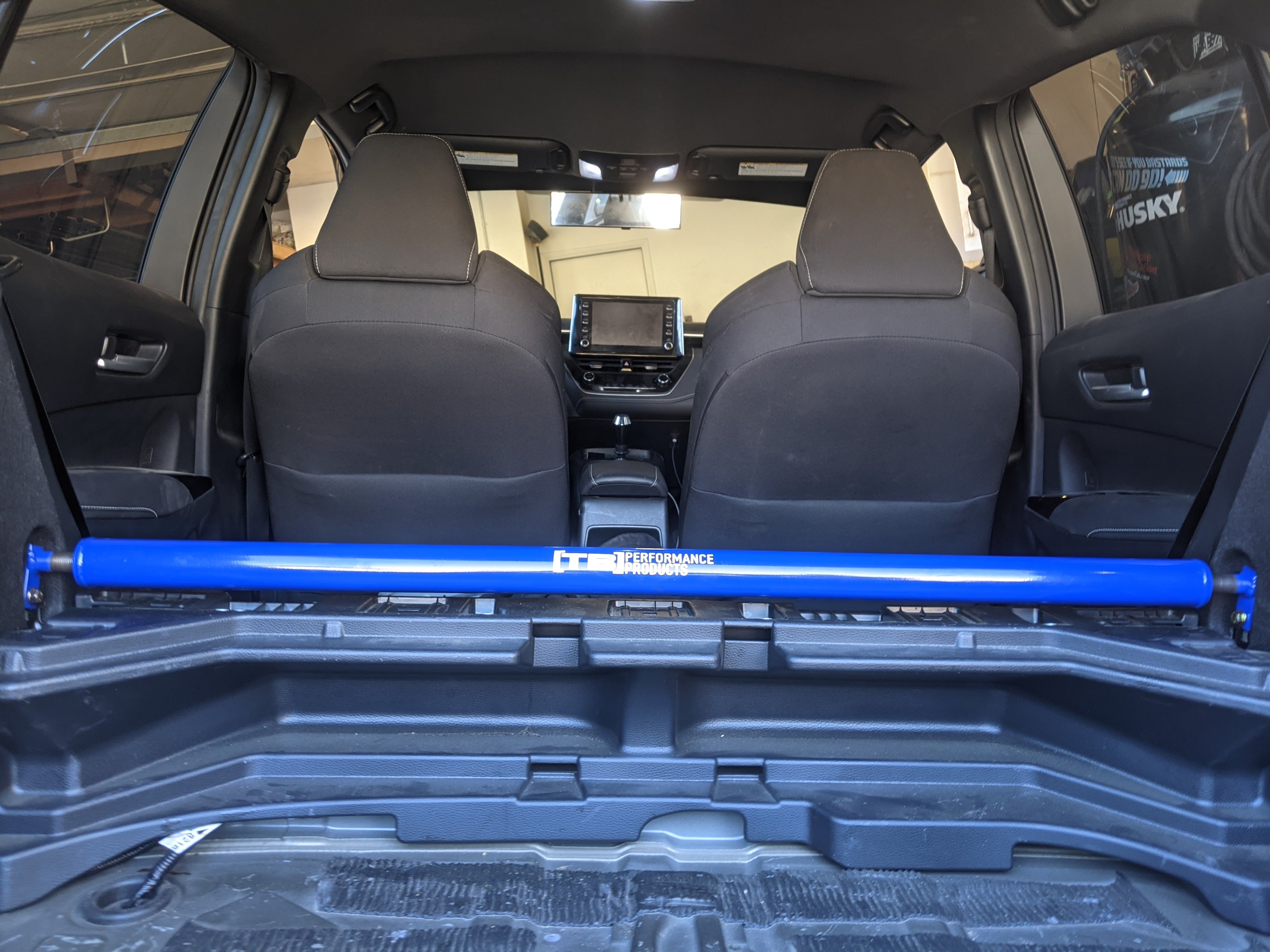 Toyota Corolla E210(2019-Present) Rear Strut Bar (Trunk Brace) — CP ...